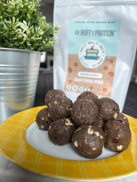 Buff Bites Double Truffle – Lil Buff Protein Cake Mix