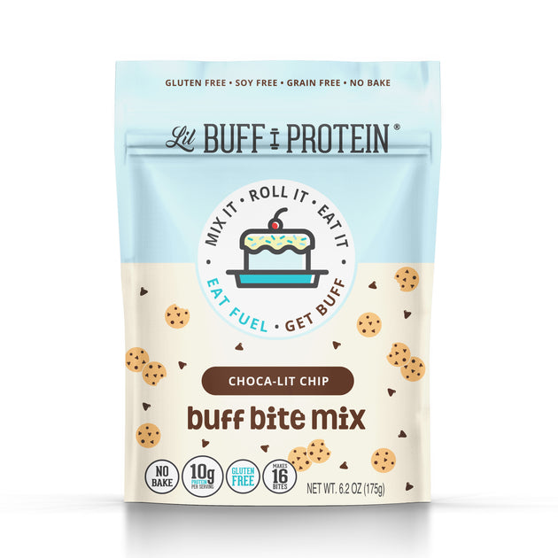 Buff Bites Choca-Lit Chip – Lil Buff Protein Cake Mix