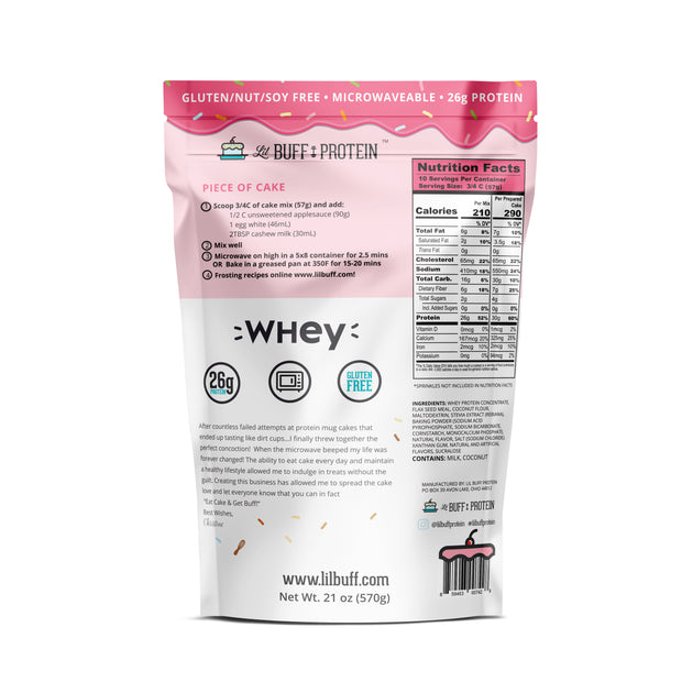 Happy Buffday Bulk Bag – Lil Buff Protein Cake Mix